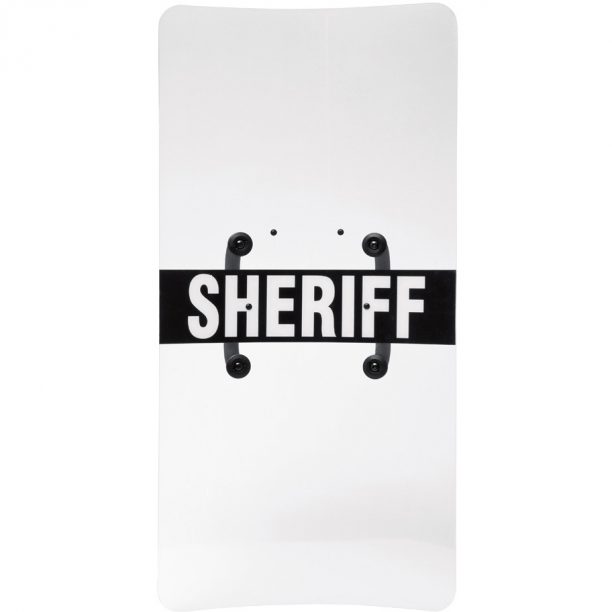 Peacekeeper II Clear Riot Shield w/ Custom-Molded Ambidextrous Handle ...