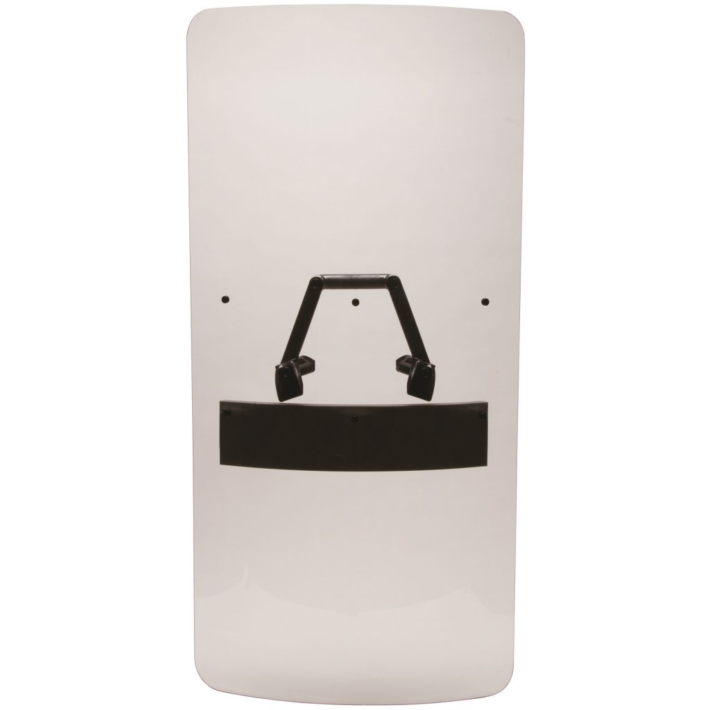 Capture Clear Shield w/ Ambidextrous Handle, 24" x 48" - Defense Technology