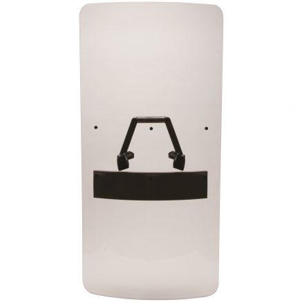 Capture Clear Shield w/ Ambidextrous Handle, 24" x 48" - Defense Technology