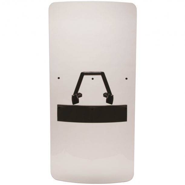 Capture Clear Shield w/ Ambidextrous Handle, 24" x 48" - Defense Technology