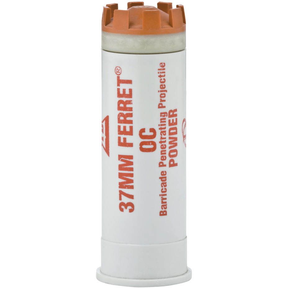 Ferret® 37 mm Powder Barricade Round, OC - Defense Technology