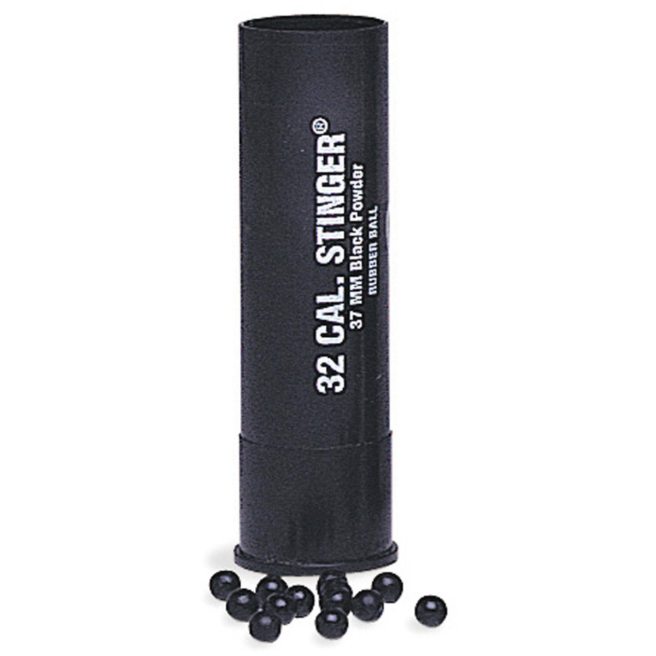 Stinger® 37 mm 32-Caliber Rubber Balls Round (5.5" Casing) - Defense ...