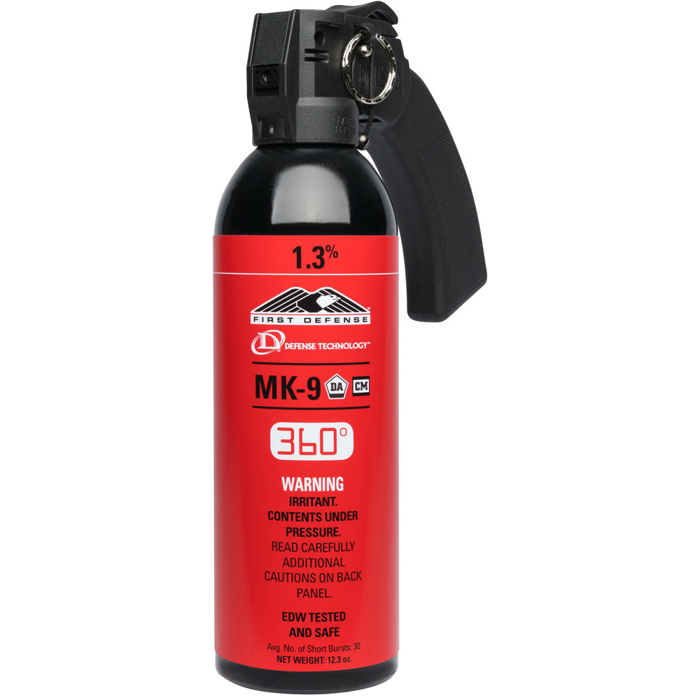 First Defense® 360 1.3% MK-9 Gel OC Aerosol - Defense Technology