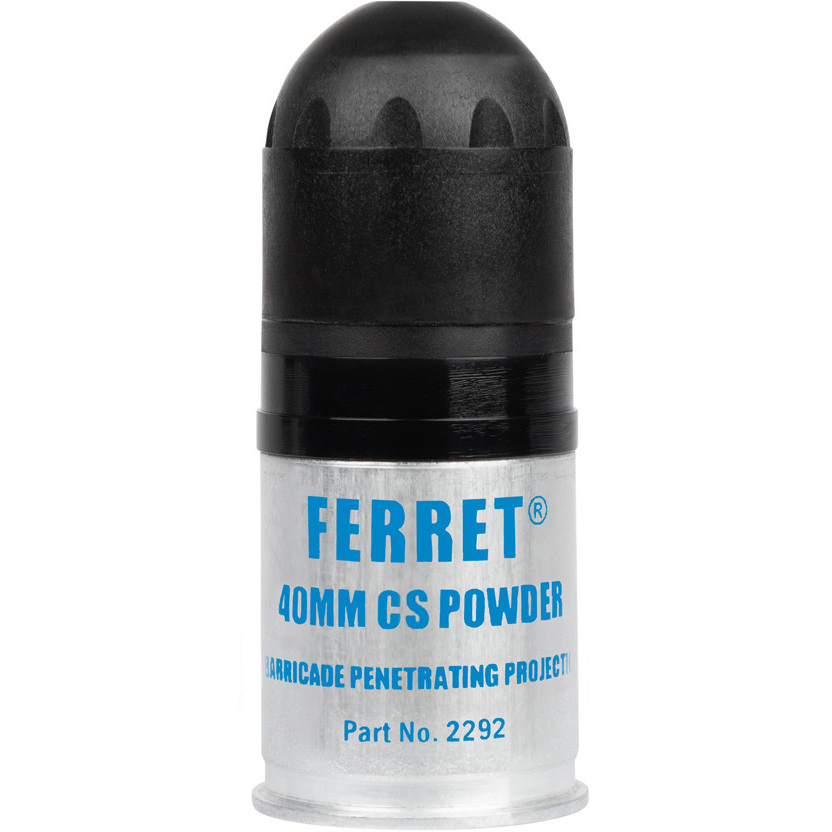 Ferret® 40 mm Powder Barricade Round, CS - Defense Technology