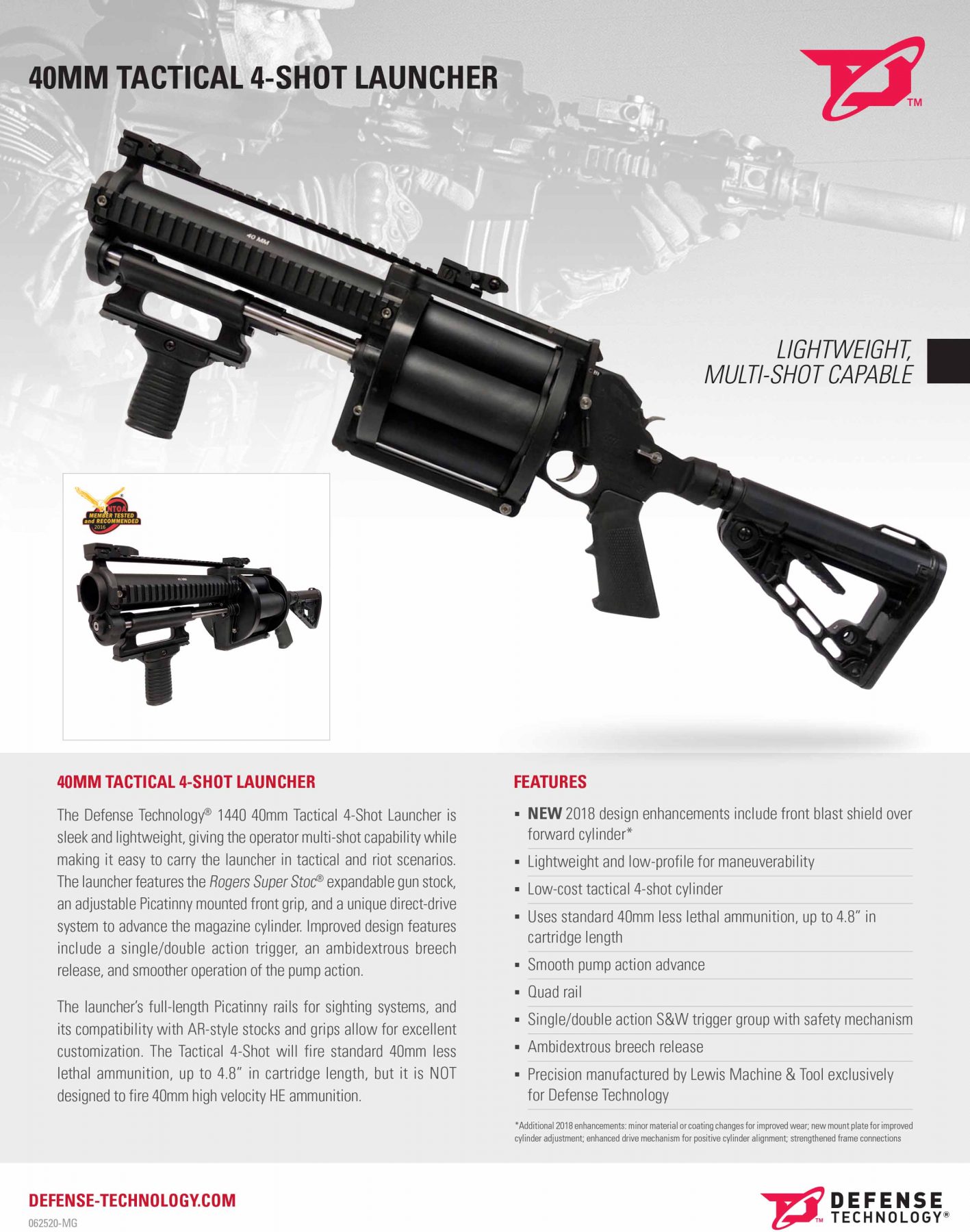 Defense Technology® Sell Sheets - Defense Technology